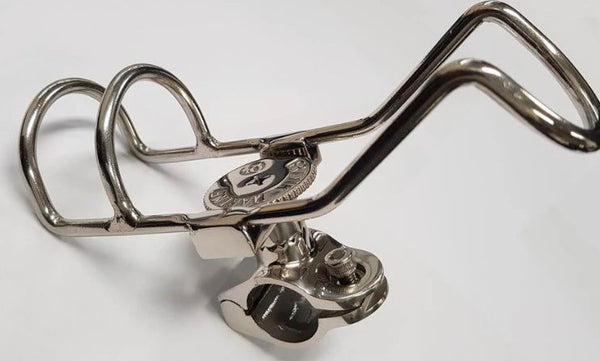 Stainless steel 316 Adjustable Single Rail Mount Rod Holder