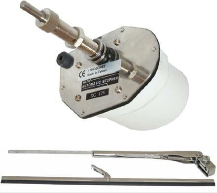 WINDCREEN WIPER SET - WITH MOTOR SWITCH